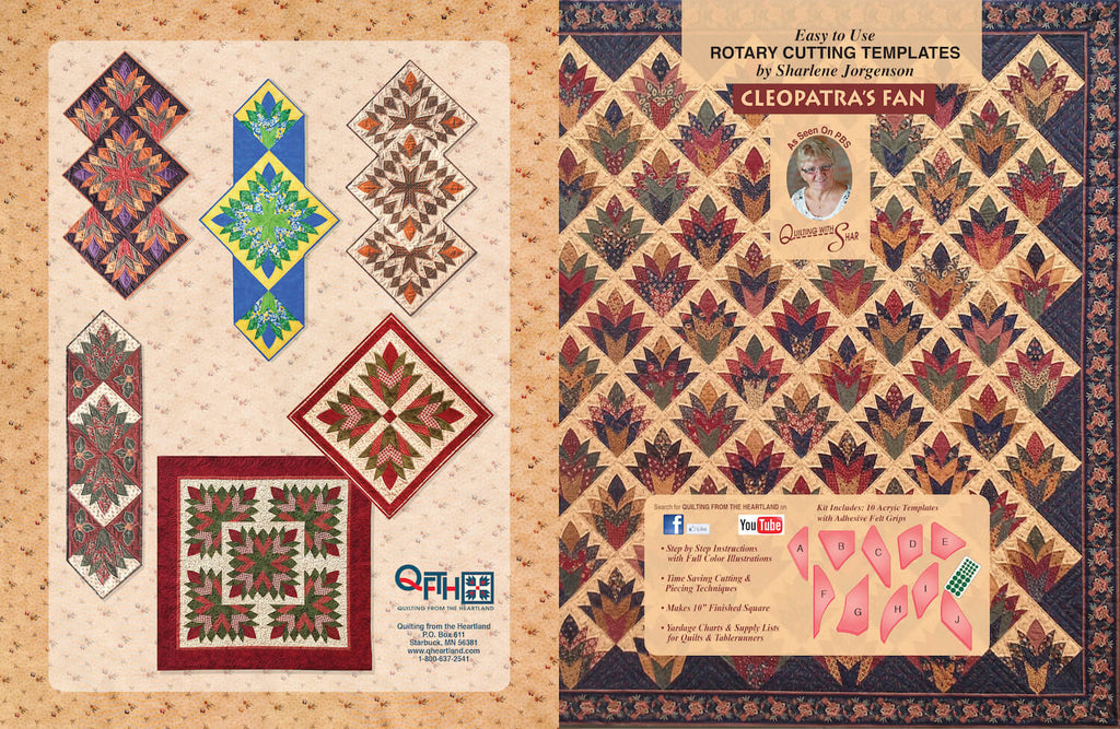 cleopatra's wallpaper quilt pattern
