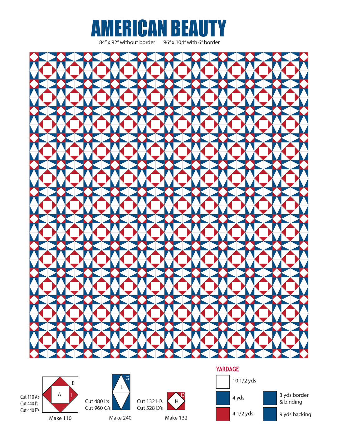 American Flag – Quilting from the Heartland